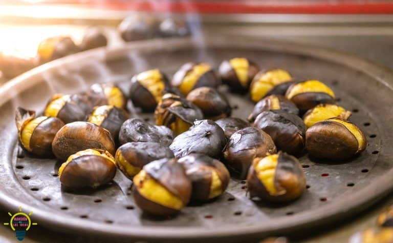 Cómo asar castañas en casa