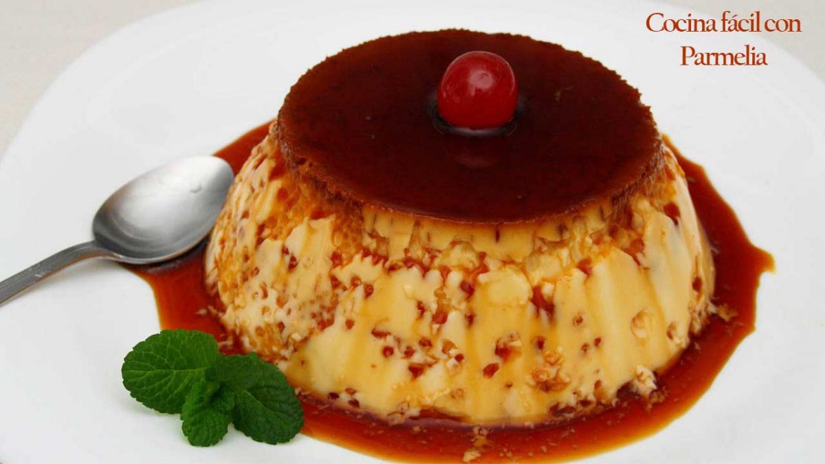 Flan de huevo en 5 minutos